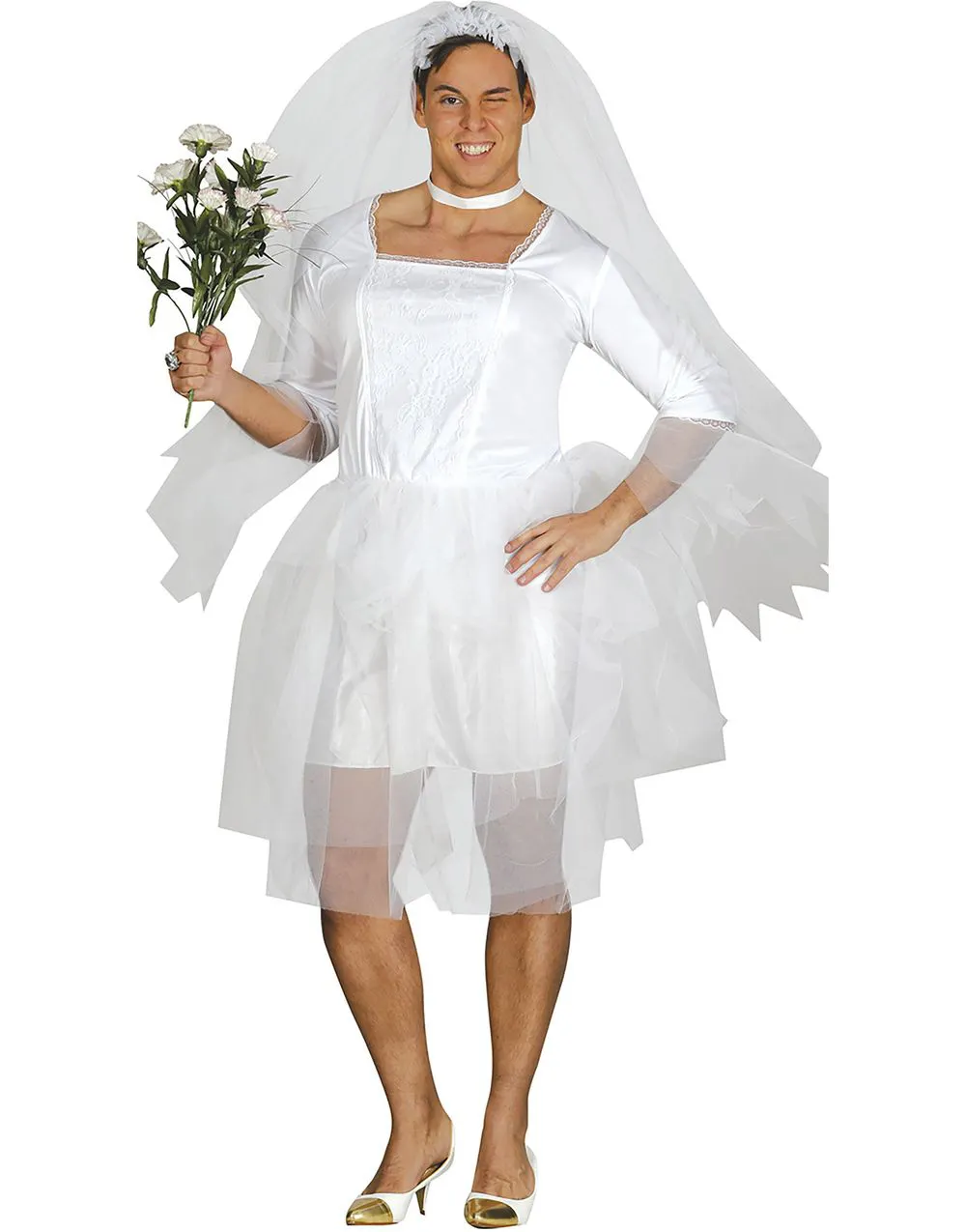 Brudkostym För Män - Drag Queen - Maskeraddräkter Efter Tema ...