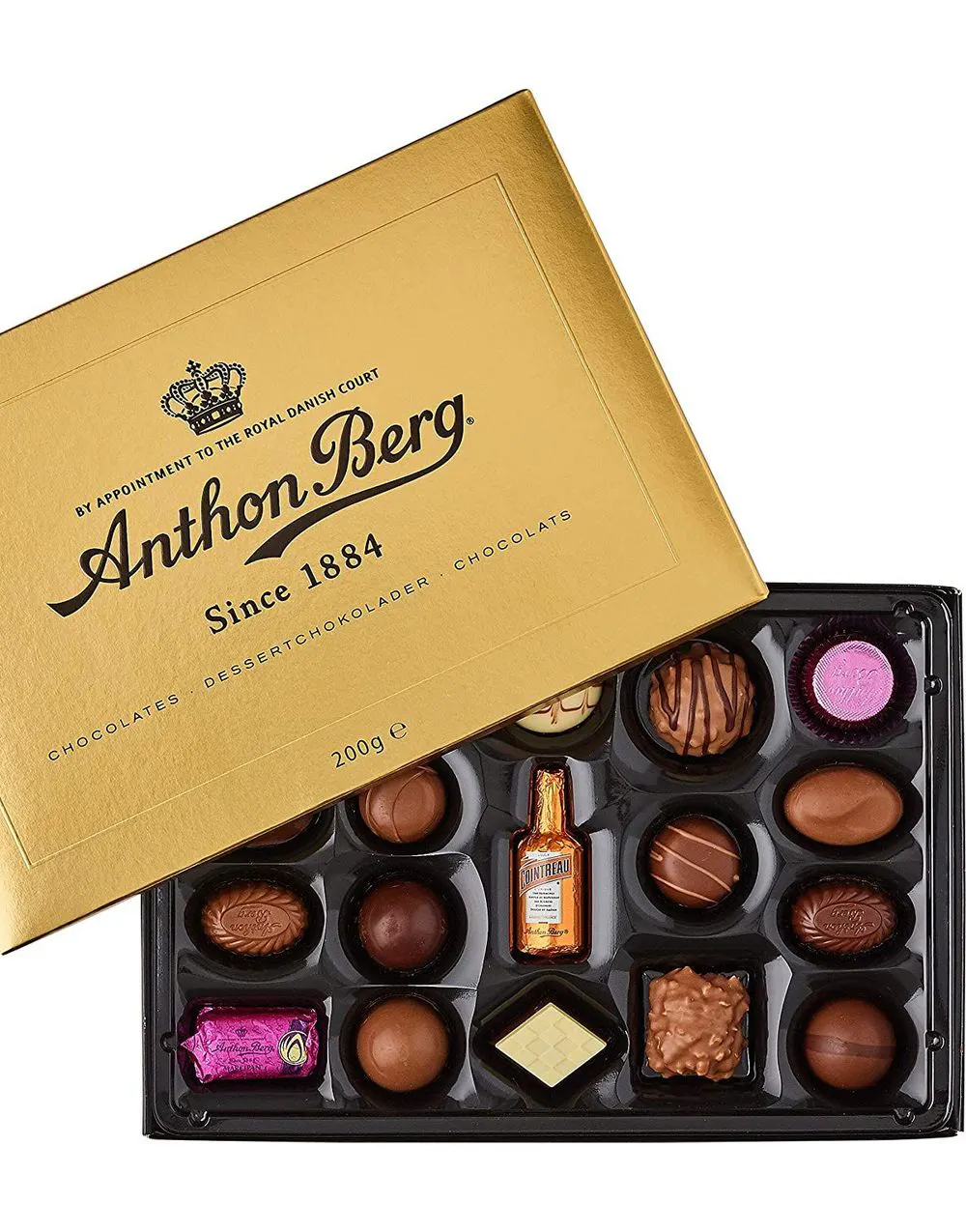 Anthon Berg Gold Konfekteske 200 gram - Konfekt / Praliner - Søtsaker ...